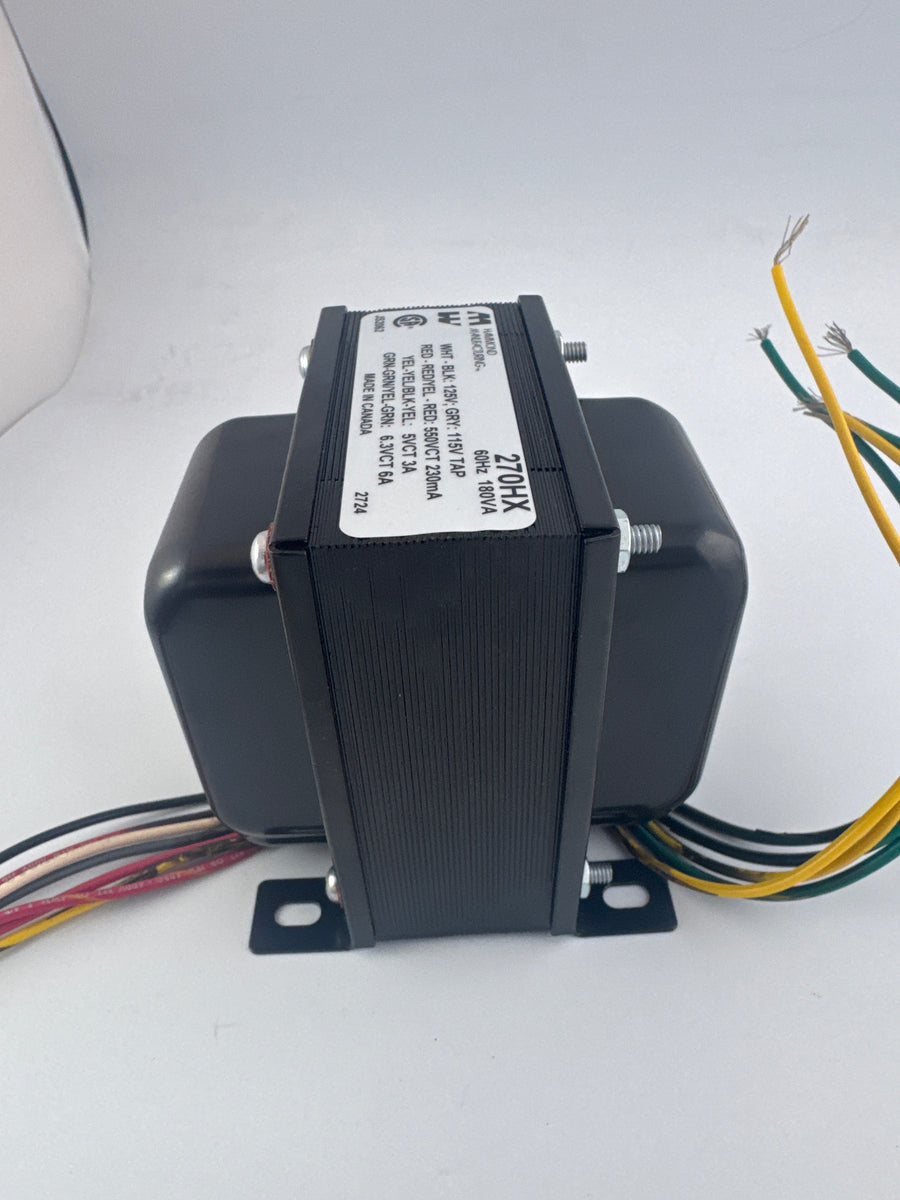 Transformer - Hammond - High Voltage Plate & Filament, Vertical Mount ...