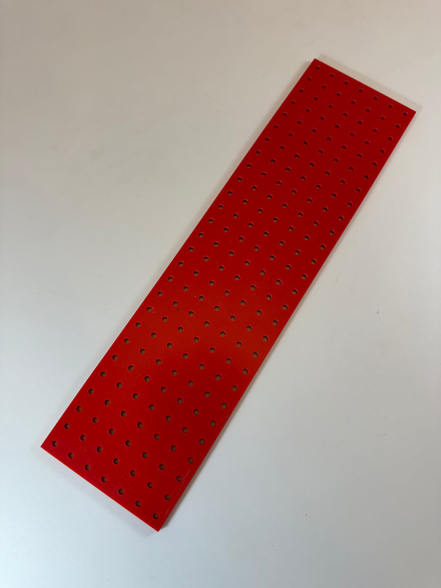 Turret Board - Blank - 189 Holes - 10 1/8" x 2 5/8" - Red – Amp Parts ...