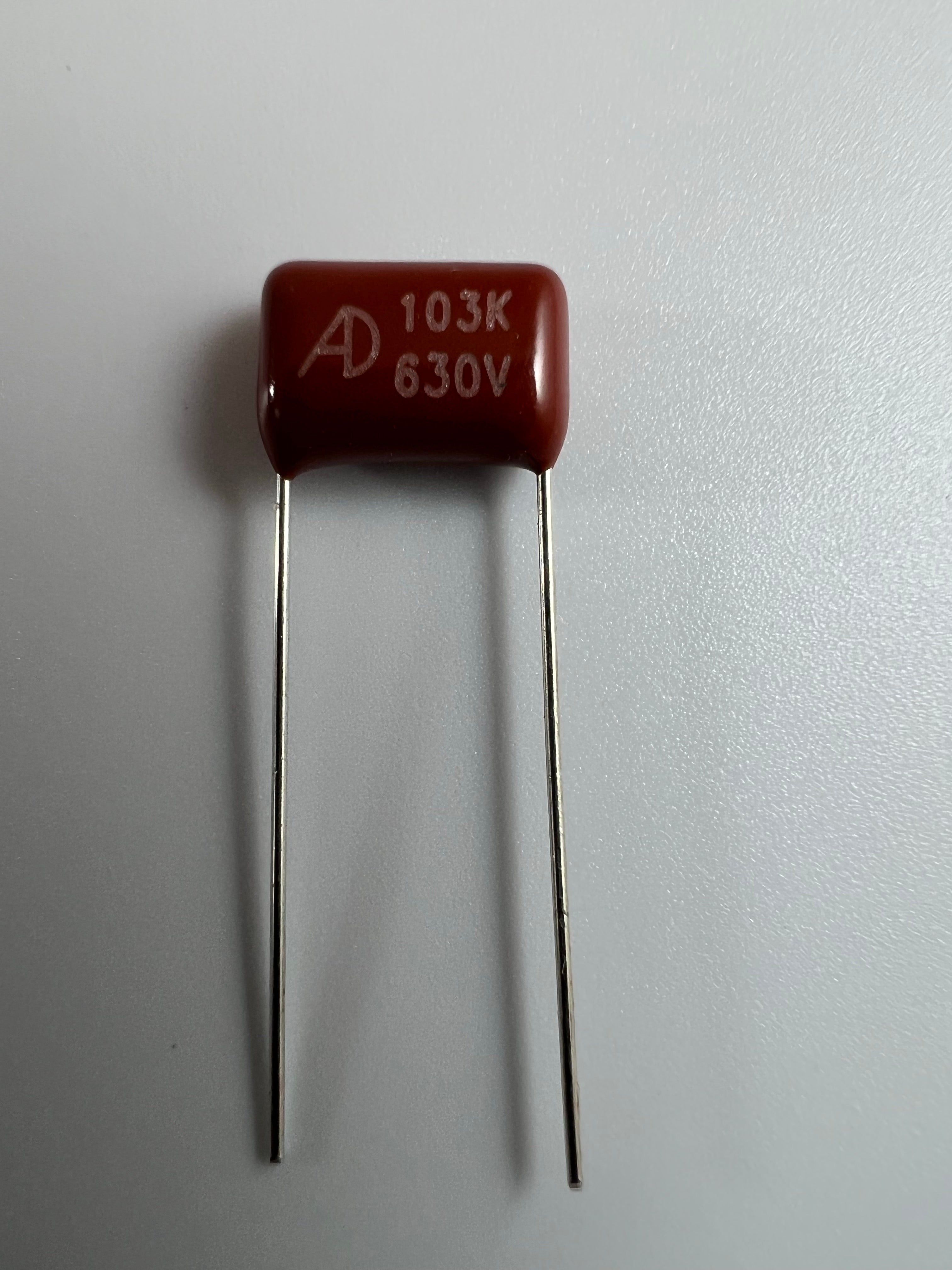 Capacitor - Axial Lead Electrolytic, 10 µF @ 500 VDC, F&T – Amp Parts ...